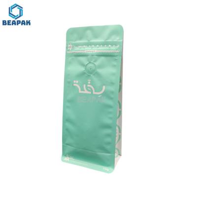 China Pull Tab Zipper 120 Micron Flat Bottom Pouches for sale