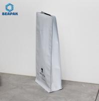 China Standing Up Flat Bottom Resealable Printed Coffee Bags for sale