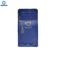 China Custom Heat Seal k Sealable Coffee Pouch Packaging for sale