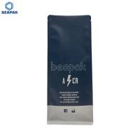 China Printed Resealable Zipper Coffee Foil Packaging for sale