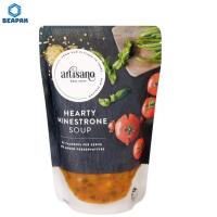China Temperature Resistant Stand Up Retort Packaging Pouch for sale