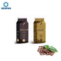 China Bottom Gusset Matte Finished 750g Packaging Coffee Bags for sale