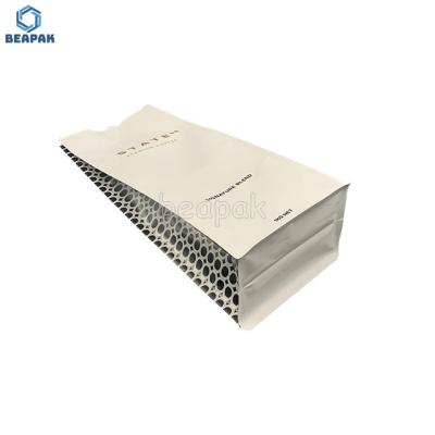 China Coffee High Barrier Sealed k Flat Bottom Pouches for sale