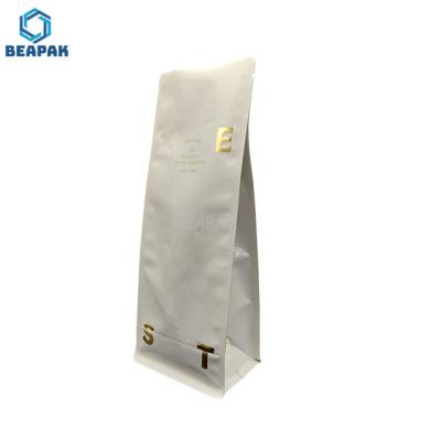 China 100g Flat Bottom Coffee Bag for sale