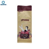 China 500g Kraft Paper Stand Up Pouch for sale