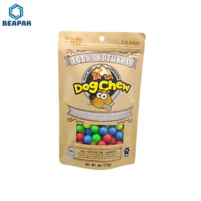 China Stand Up laminated Zipper Kraft Paper Digital Printed Pouches for sale