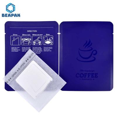 China Home Portable Hanging Ear Single Serve Coffee Filter Tea Bag for sale