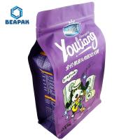 China Stand Up Square Bottom Zipper Dog Food Packaging for sale