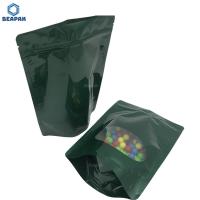 China Plastic Lined k Clear Window Stock Packaging Bags for sale