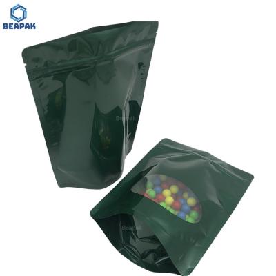 China Plastic Lined k Clear Window Stock Packaging Bags for sale