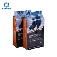 China Custom Printing Flat Bottom k Pet Food Bags for sale
