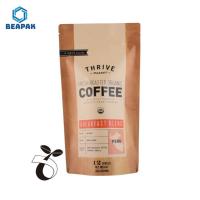 China Zipper Biodegradable Coffee Bags for sale