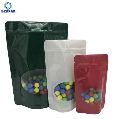 China Stock Printed Recyclable Glossy k Stand Up Pouch for sale