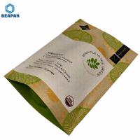 China Zipper Biodegradable Coffee Bags for sale