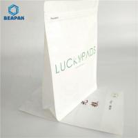 China Aluminum Foil Biodegradable Stand Up Kraft Zipper Pouch Bags for sale