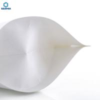 China Matte White Aluminium Stand Up 80 Micron Stock Packaging Bags for sale