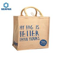 China Market Jute Grocery Bags for sale