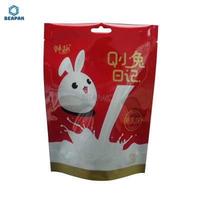 China Resealable Zipper Plastic Standing Digital Printed Pouches for sale
