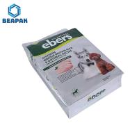 China Square Flat Bottom Pet Glossy Puppy Food Pouches for sale
