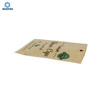China Flexo Printing Kraft Stand Up Biodegradable Coffee Bags for sale