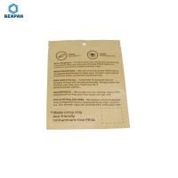 China Flexo Printing Kraft Stand Up Biodegradable Coffee Bags for sale