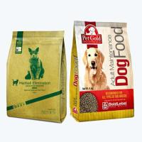 China Moisture Barrier Custom Design Zipper Top Pet Food Bag for sale