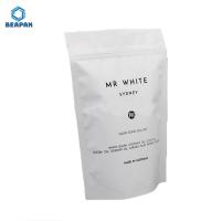 China Aluminum Foil k 180 Micron Flat Bottom Coffee Bags for sale