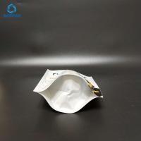 China Aluminum Foil k 180 Micron Flat Bottom Coffee Bags for sale
