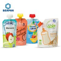 China Biodegradable Juice Drink Stand Up Liquid Pouch With Spout for sale