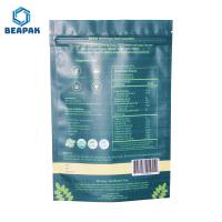 China Stand Up Self Heat Sealing Resealable Weed Packaging Bag for sale
