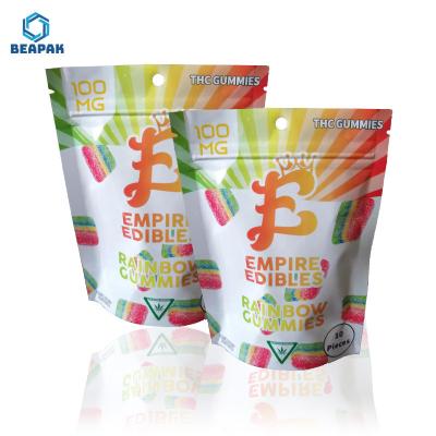 China Zipper Transparent Window 250g Stand Up Coffee Pouches for sale