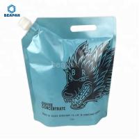 China 100mm Aluminum Foil Laminated Doypack Custom Spout Pouches for sale