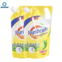 China CMYK Stand Up Moisture Proof Jelly Custom Spout Pouches for sale