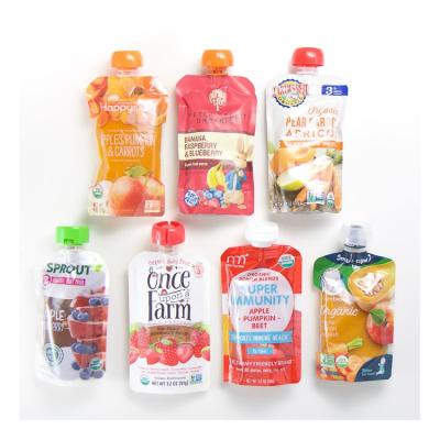 China Heat Sealing Impact Resistance 250ML Stand Up Spout Pouch for sale