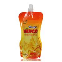China SGS Sealed 80 Micron Food Package Custom Spout Pouches for sale