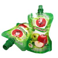 China SGS Sealed 80 Micron Food Package Custom Spout Pouches for sale