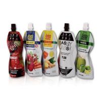 China SGS Sealed 80 Micron Food Package Custom Spout Pouches for sale
