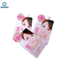 China 100mm Cosmetic Stand Up 50ml Custom Spout Pouches for sale