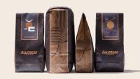 China PLA 50 Microns Kraft Paper Biodegradable Coffee Bags for sale