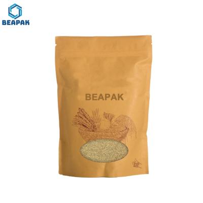 China Stand Up PLA Biodegradable Packaging Bag Food Grade for sale