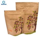 China Stand Up PLA Biodegradable Packaging Bag Food Grade for sale