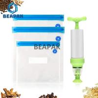 China Food Grade Zipper Sous Vide Vacuum Bag for sale