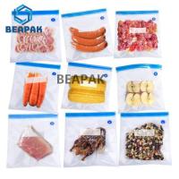 China Household Transparent Vacuum Zipper Sous Vide Bag for sale