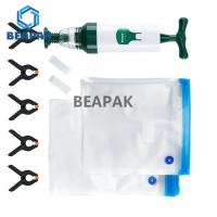 China Household Transparent Vacuum Zipper Sous Vide Bag for sale