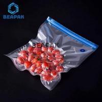 China Zipper Household Reusable Sous Vide Vacuum Sealing Bag for sale