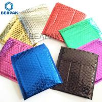 China Sealing Handle LDPE Bubble Poly Mailers Gravure Printing for sale