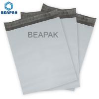 China DPE Gravure Printed Polythene Mailing Bags White Black for sale