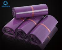 China DPE Gravure Printed Polythene Mailing Bags White Black for sale