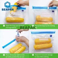 China Reusable Sealed Sous Vide Zip Bag For Food Processing for sale