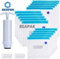 China BPA Free Sealed PA Reusable Sous Vide Bags With Zipper for sale